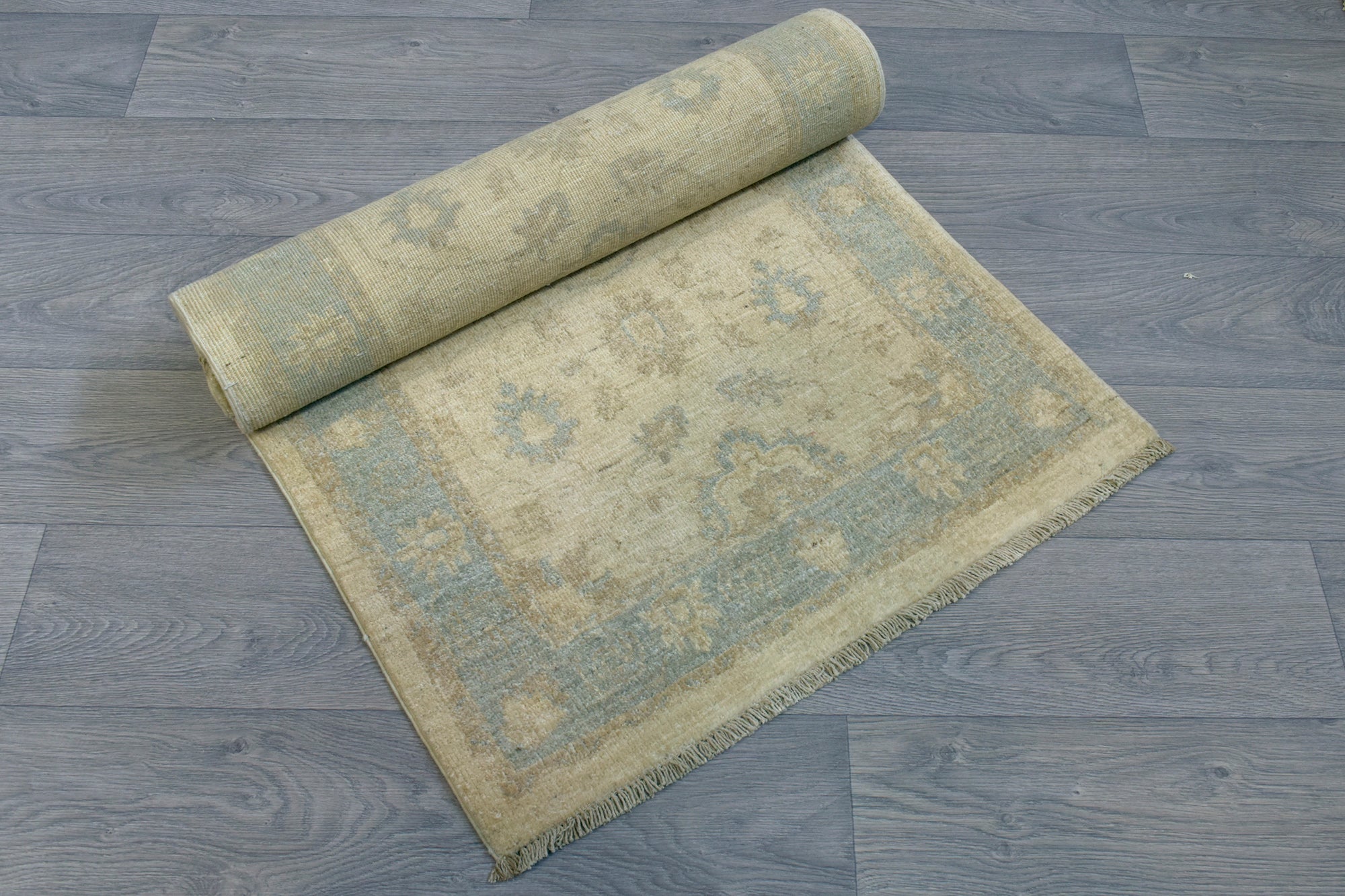 Natural Afghan Chobi Wool Runner 291cm x 83cm – Knot n' Co